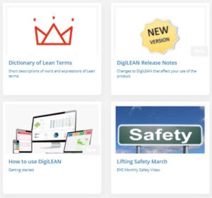Turn experiences into learning with DigiLEAN Learning Center