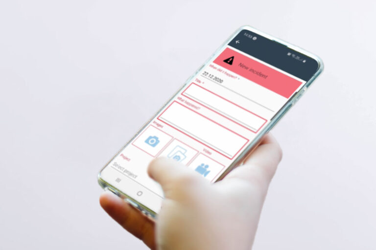 Add improvements and incidents anywhere · DigiLEAN Mobile App